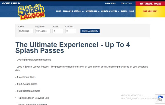 Splash Lagoon Promo Codes (2 Verified) - $25 Off Mar 2025