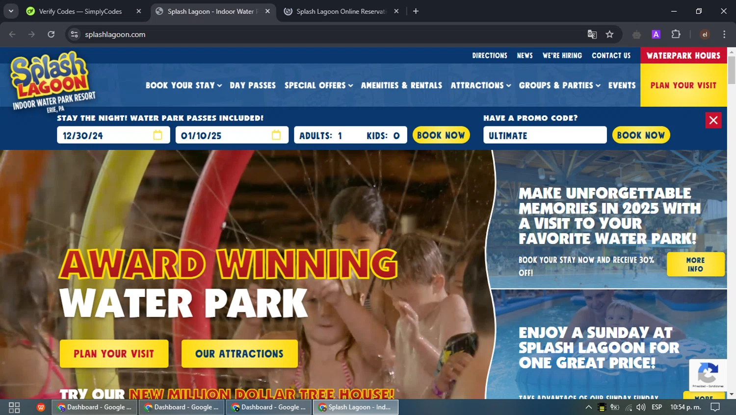 Splash Lagoon Promo Codes (4 Verified) - $25 Off Jan 2025