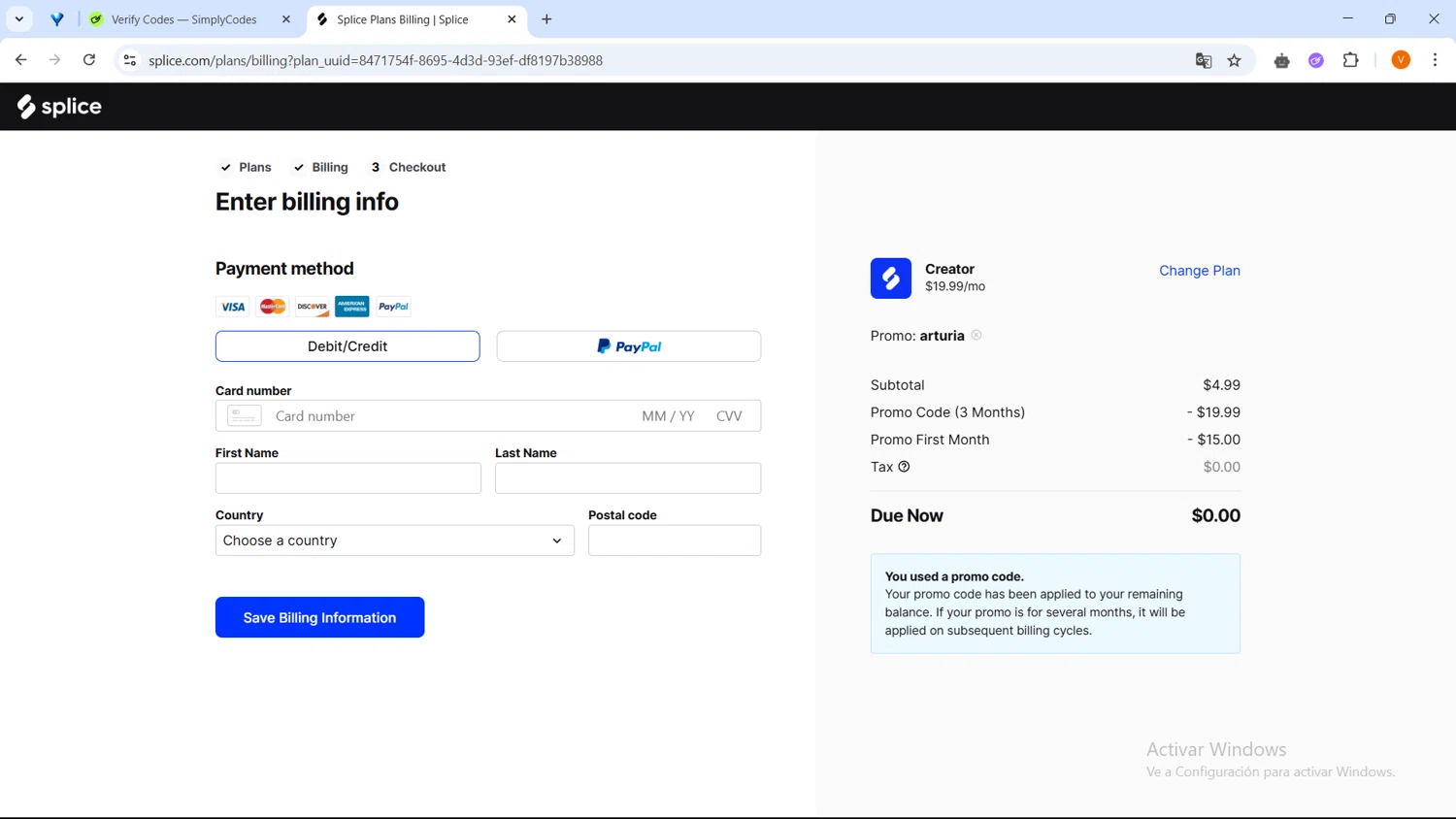 Splice Discount Codes - $20 Off (2 Verified) Jun 2025