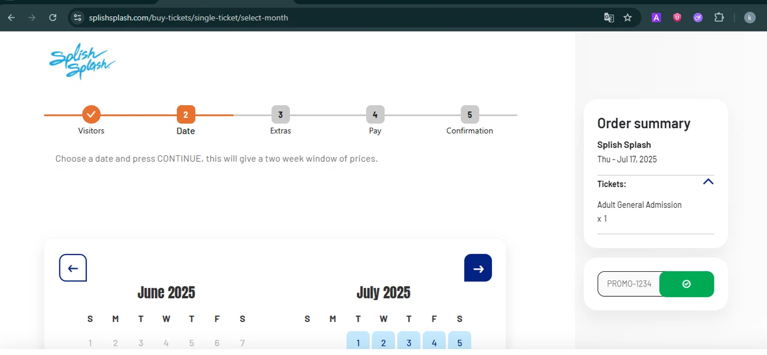 Splish Splash Promo Codes (6 Verified) - $30 Off Jul 2025