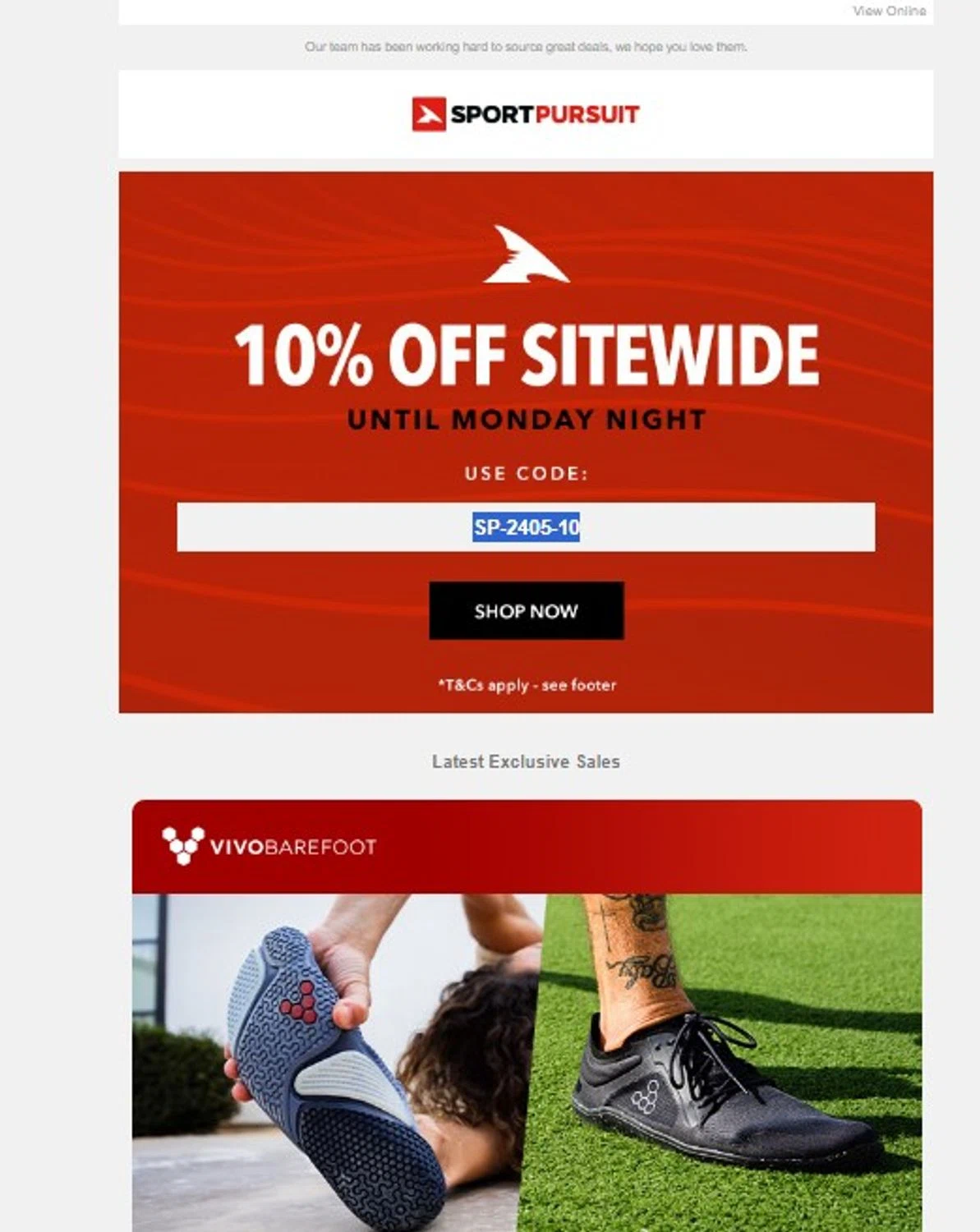 SportPursuit Promo Codes - 20% Off (3 Verified) June 2026