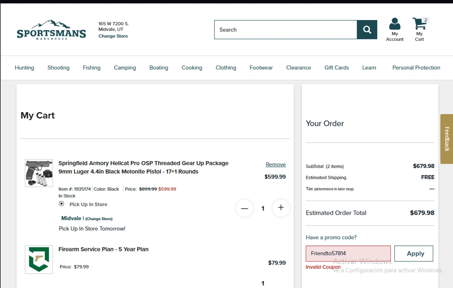 Sportsman's Warehouse Promo Codes - 10% Off Dec 2025