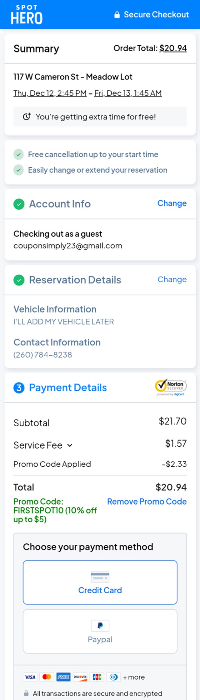 SpotHero Promo Codes - 10% Off | January 2025