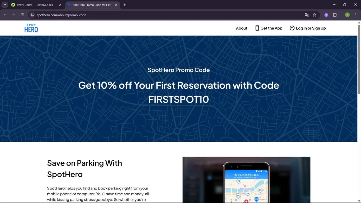 SpotHero Discount Codes - 10% Off (4 Verified) Aug 2025