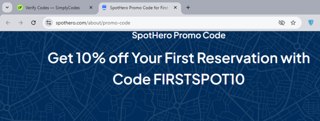SpotHero Promo Codes - 10% Off | January 2025