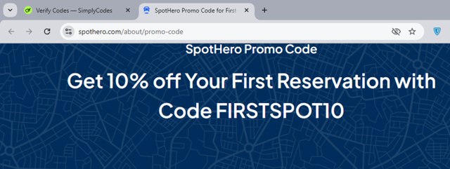 SpotHero Promo Codes - 10% Off | January 2025