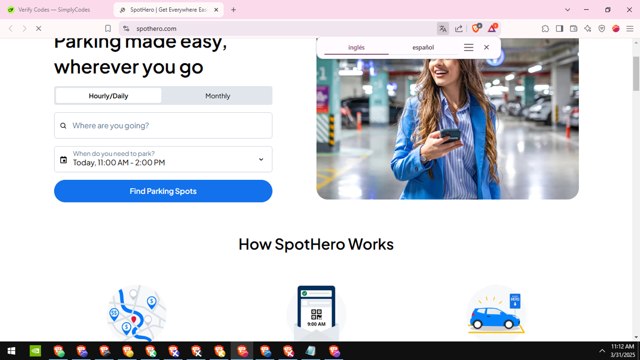 SpotHero Promo Codes (3 Verified) - 10% Off w/Code Apr 2025