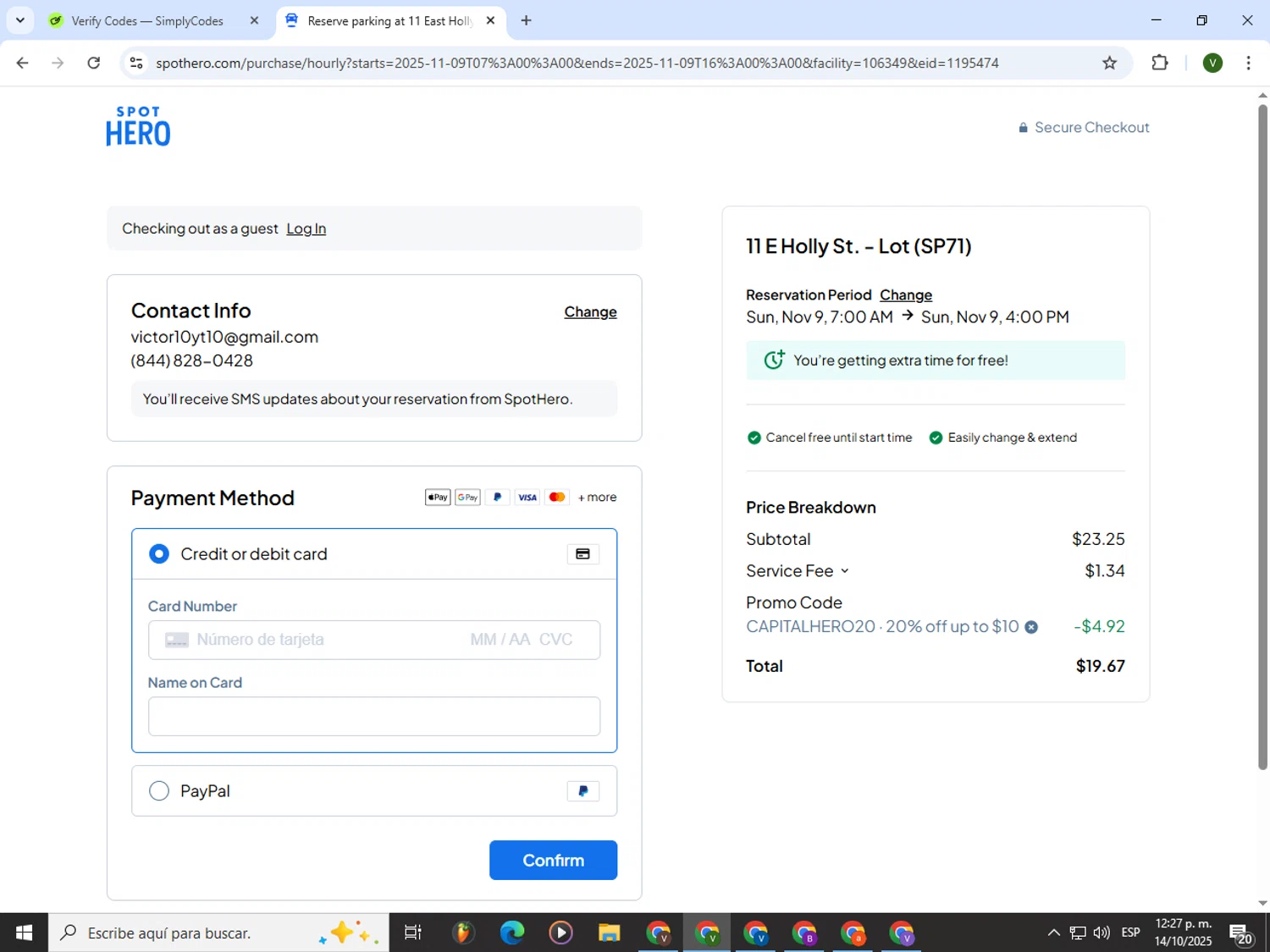 SpotHero Promo Codes - 10% Off (4 Verified) Nov 2025