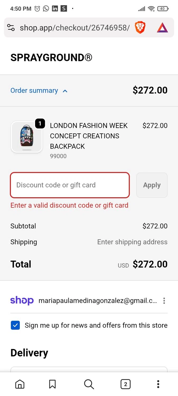 Sprayground Promo Codes - 10% Off Coupons Oct 2025