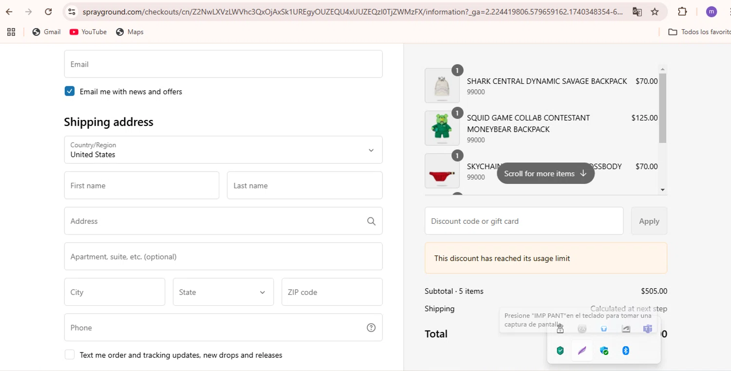 Sprayground Promo Codes - 20% Off Coupons Jul 2025