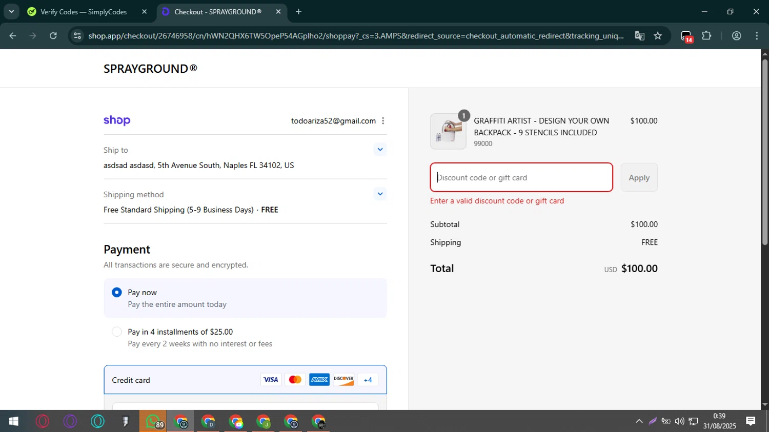 Sprayground Promo Codes - $75 Off Coupons Sep 2025