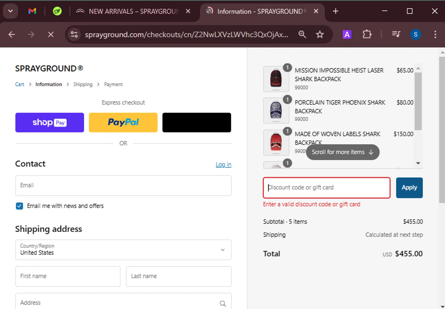 Sprayground Promo Codes - 20% Off Coupons Jul 2025