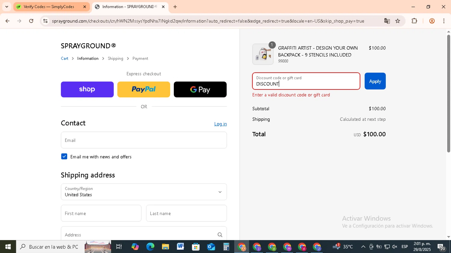 Sprayground Promo Codes - $75 Off Coupons Sep 2025