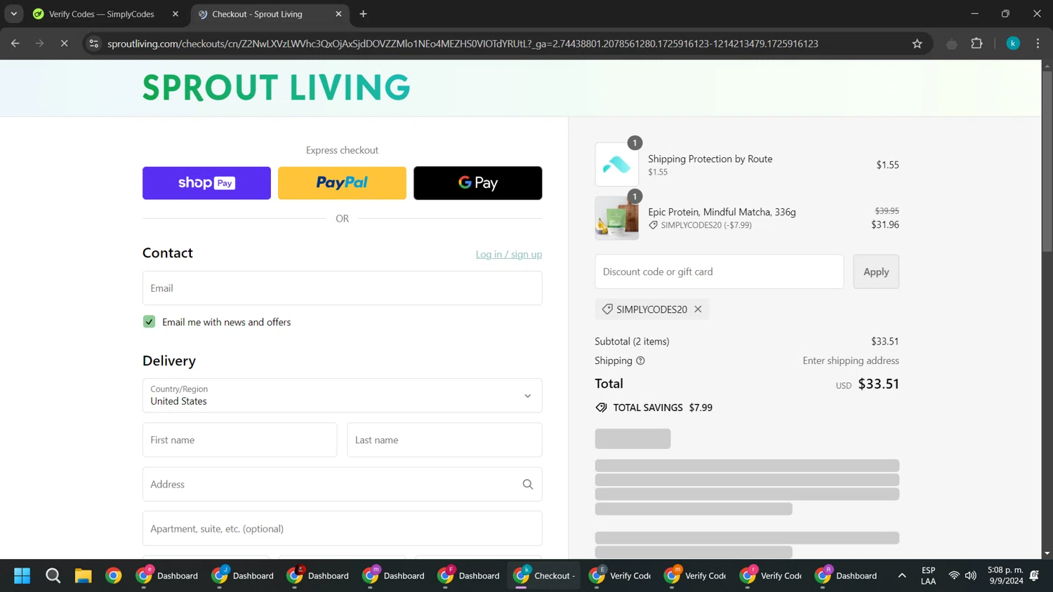 Sprout Living Coupon Codes - 20% Off | October 2024
