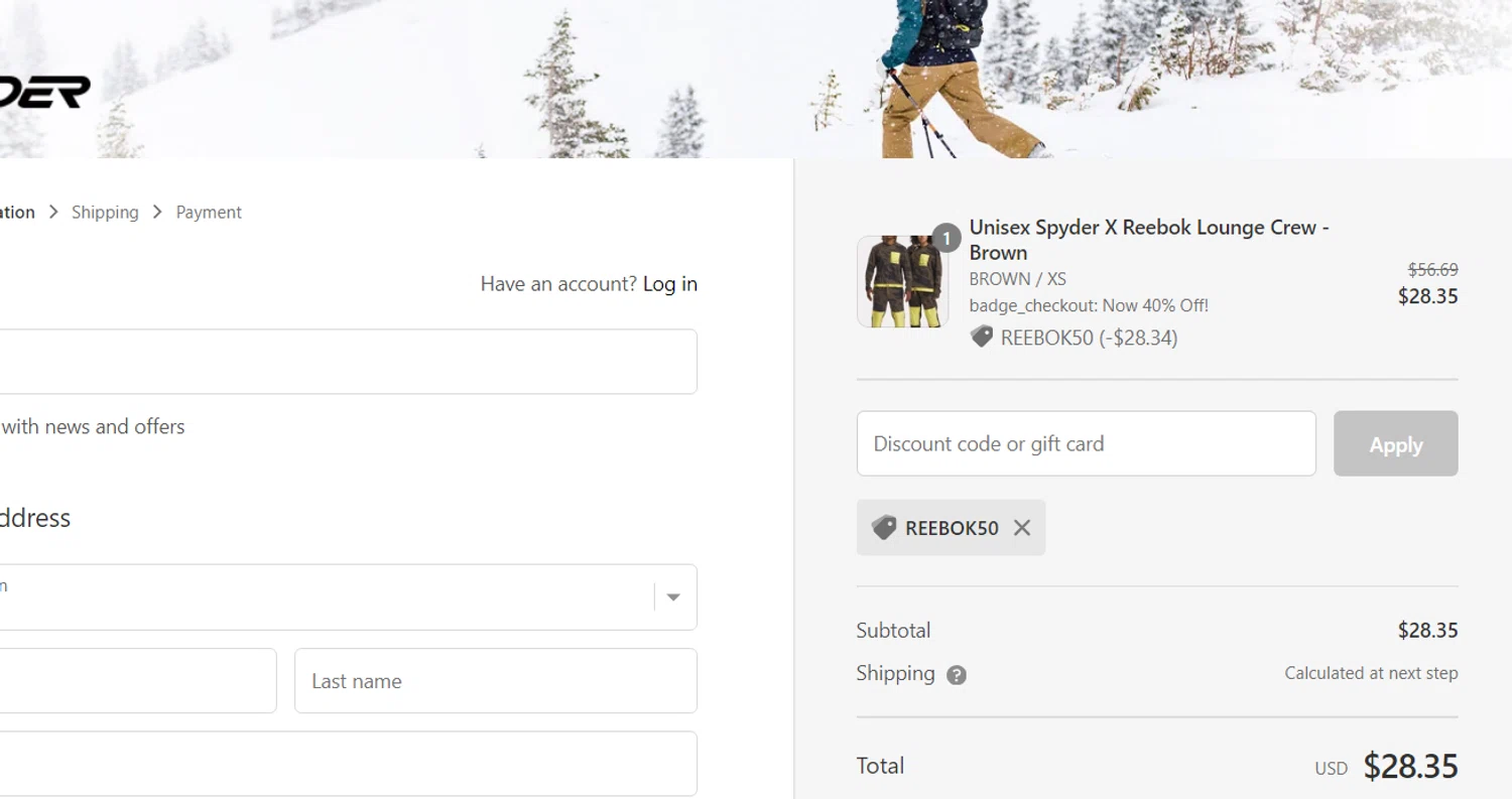 Spyder Discount Codes - 10% Off | October 2024