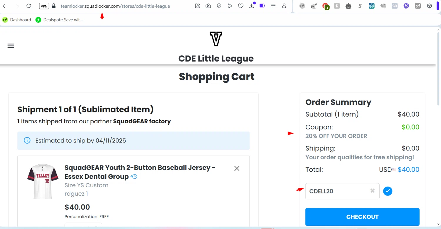SquadLocker Promo Codes (2 Verified) - $15 Off Apr 2025