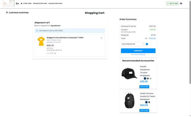 SquadLocker Promo Codes (1 Verified) - 10% Off Oct 2025