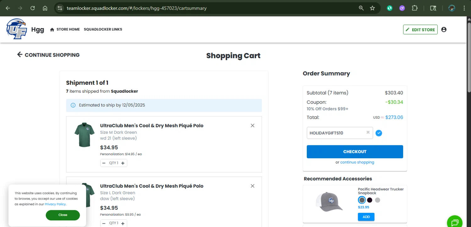 SquadLocker Promo Codes - 20% Off (2 Verified) Dec 2025