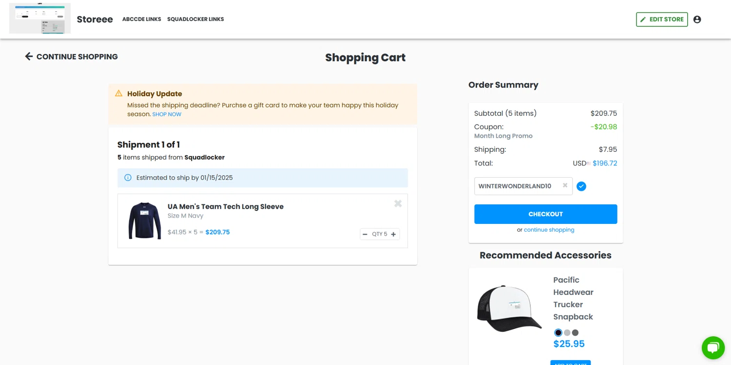 SquadLocker Promo Codes - 15% Off Coupons Jan 2025