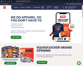 SquadLocker Promo Codes (1 Verified) - 20% Off Apr 2025