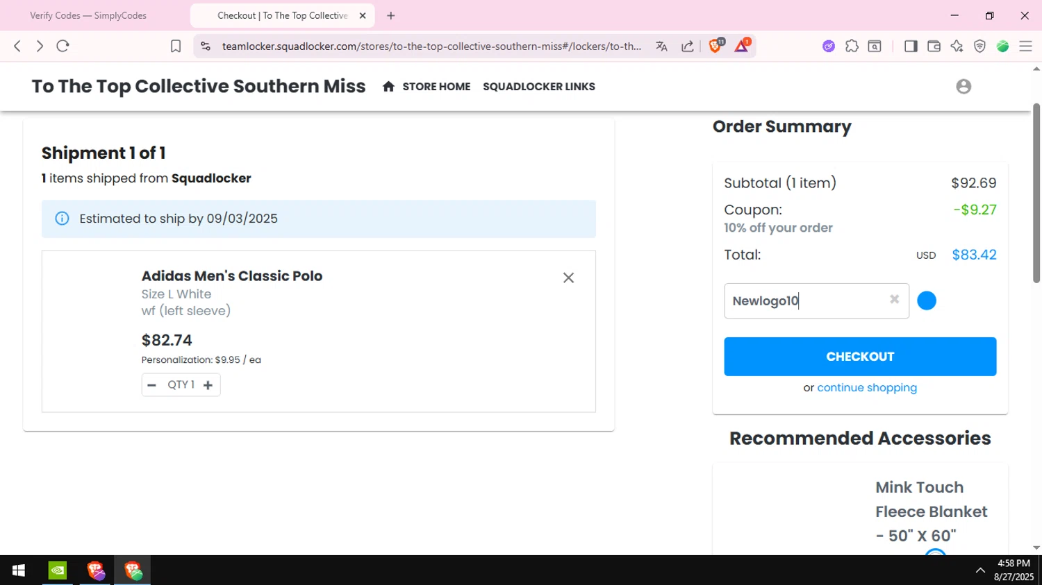 SquadLocker Promo Codes - 15% Off Coupons Nov 2025