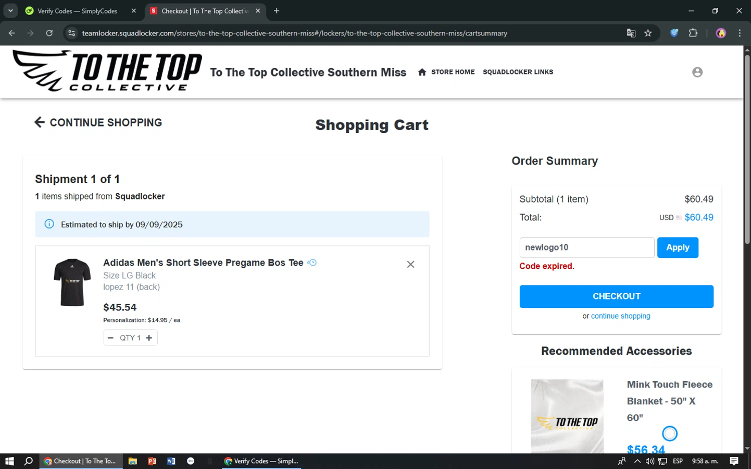 SquadLocker Promo Codes (2 Verified) - 10% Off Oct 2025