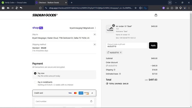 Stadium Goods Promo Codes - 10% Off (Verified) Aug 2025