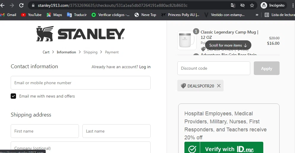 Stanley 1913 Discount Codes - 10% Off | January 2025