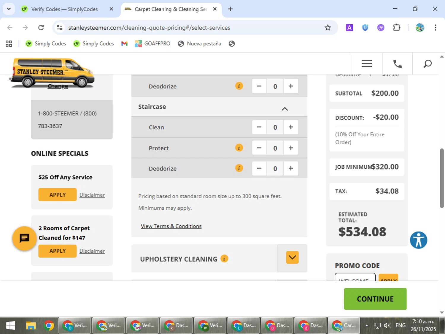 Stanley Steemer Promo Code - $25 Off (Verified) Dec 2025