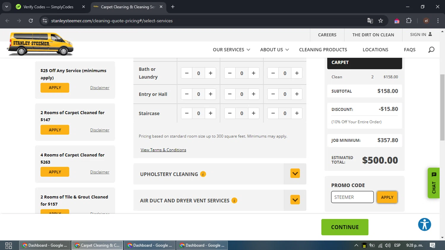 Stanley Steemer Promo Codes - $20 Off | October 2024