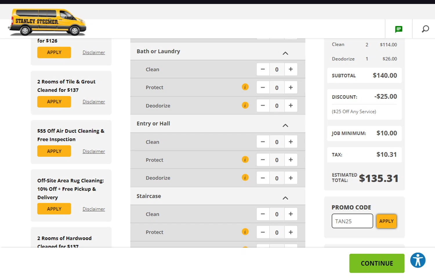 Stanley Steemer Promo Codes - $20 Off | October 2024