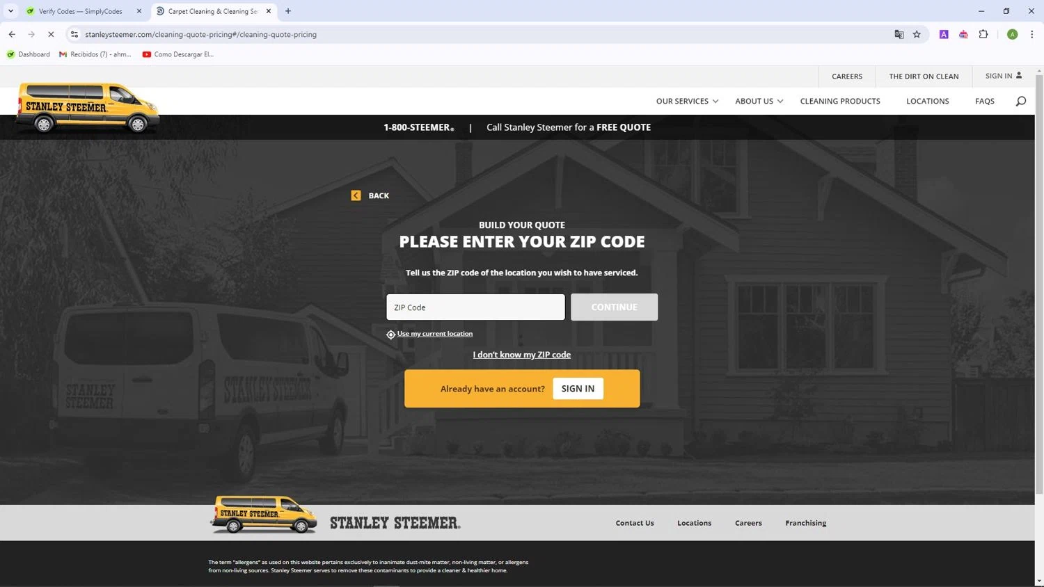 Stanley Steemer Promo Codes - $20 Off | October 2024