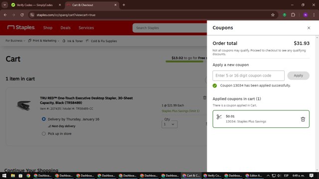 Staples Coupon Codes (11 Verified) - Sitewide Jan 2025