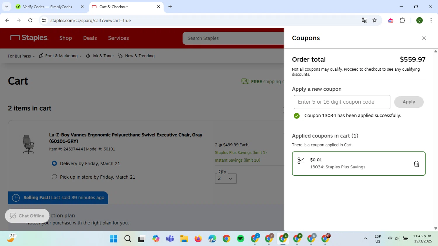 Staples Coupon Codes (9 Verified) - Sitewide Apr 2025