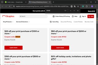 Staples Coupons - 10% Off | October 2024