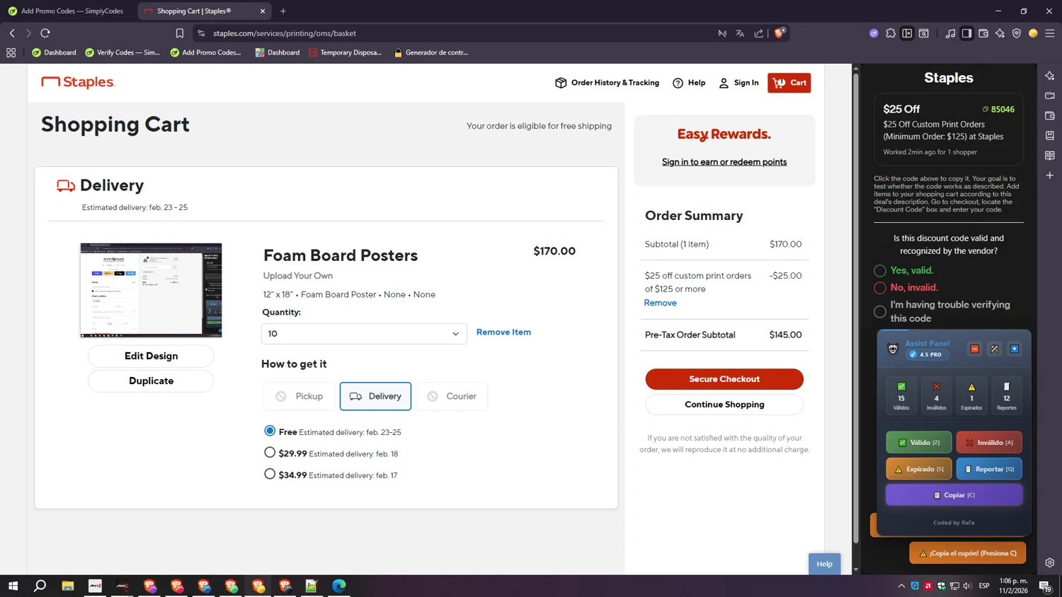 Staples Promo Codes - 40% Off (5 Verified) Mar 2026