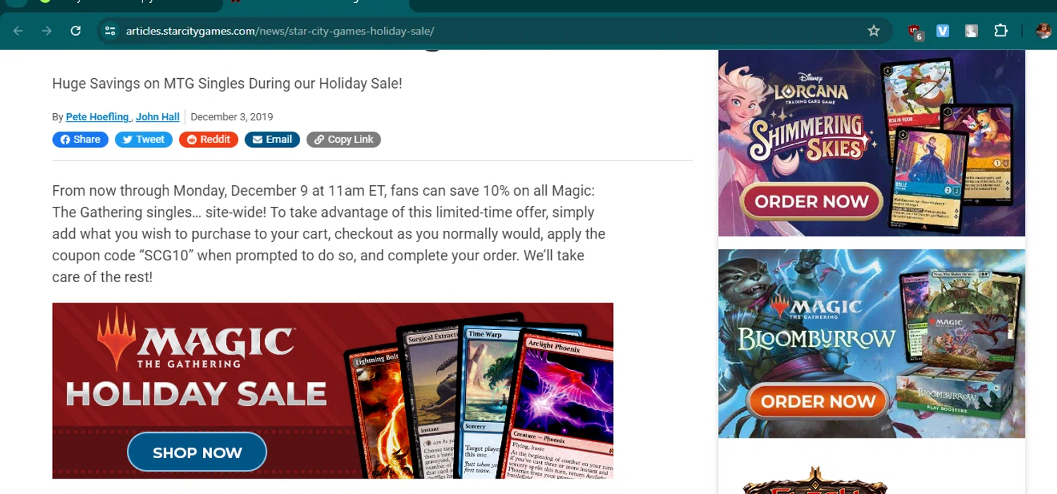 Star City Games Coupons - 10% Off | January 2025