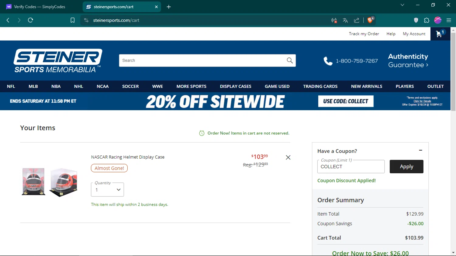 Steiner Sports Coupons - 20% Off | October 2024