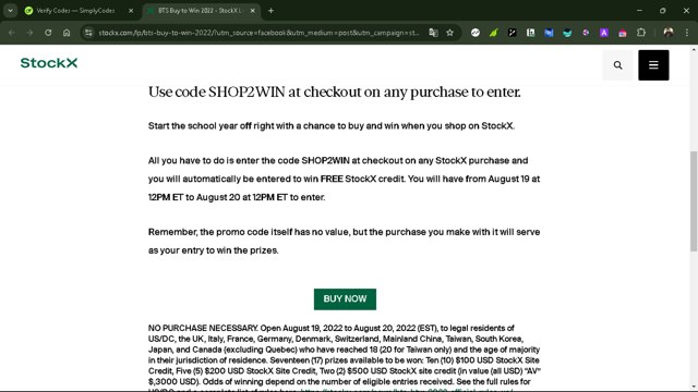 StockX Discount Codes (3 Verified) - $10 Off w/Code Mar 2025