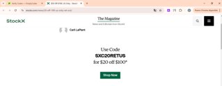 StockX Discount Codes - 10% Off Coupons Jan 2025