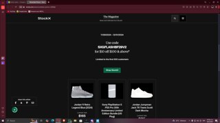 StockX Discount Codes (3 Verified) - $10 Off w/Code Mar 2025