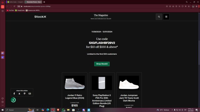 StockX Discount Codes (3 Verified) - $10 Off w/Code Mar 2025