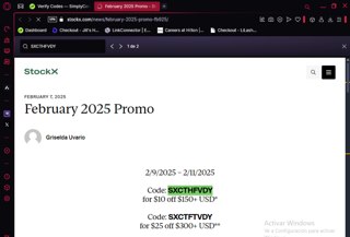 StockX Promo Codes (2 Verified) - $55 Off Sitewide May 2025