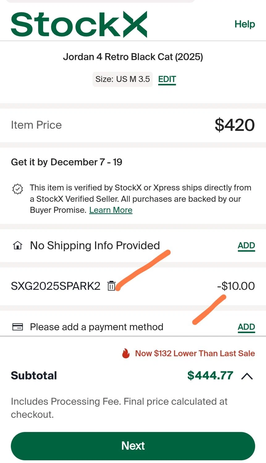 StockX Promo Codes - $15 Off (1 Verified) Dec 2025
