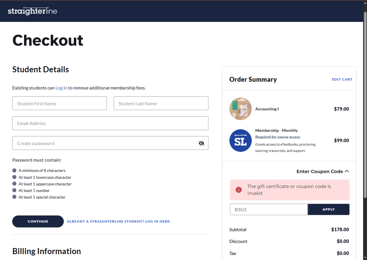 StraighterLine Promo Codes (1 Verified) - $25 Off Oct 2025
