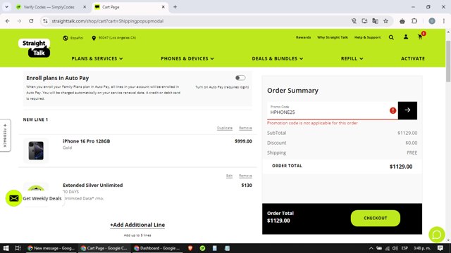 Straight Talk Promo Codes (1 Verified) - $15 Off May 2025