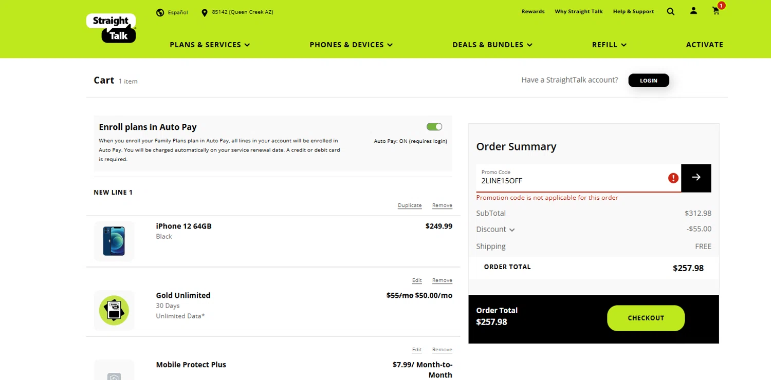 Straight Talk Promo Codes - $15 Off Coupons Jan 2025