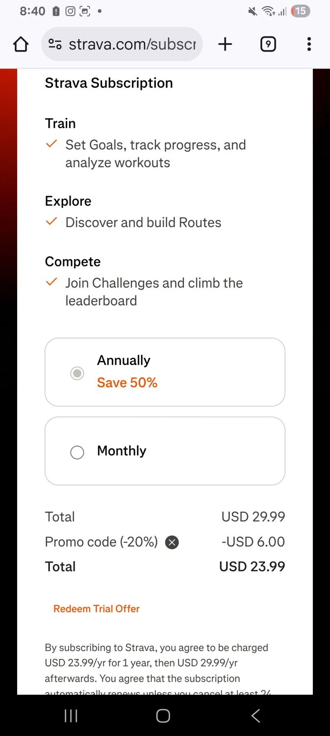 Strava Promo Codes - 20% Off (8 Verified) Jan 2026