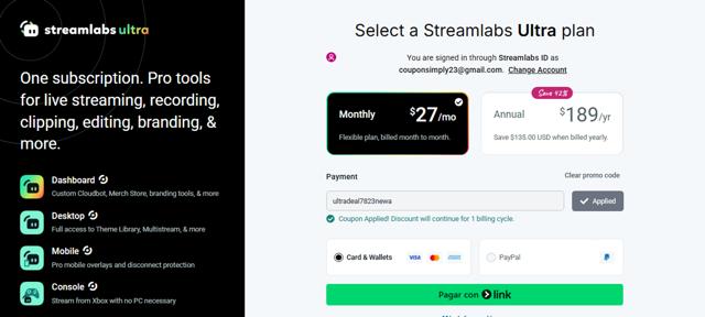 Streamlabs Promo Codes - $10 Off (2 Verified) Sep 2025