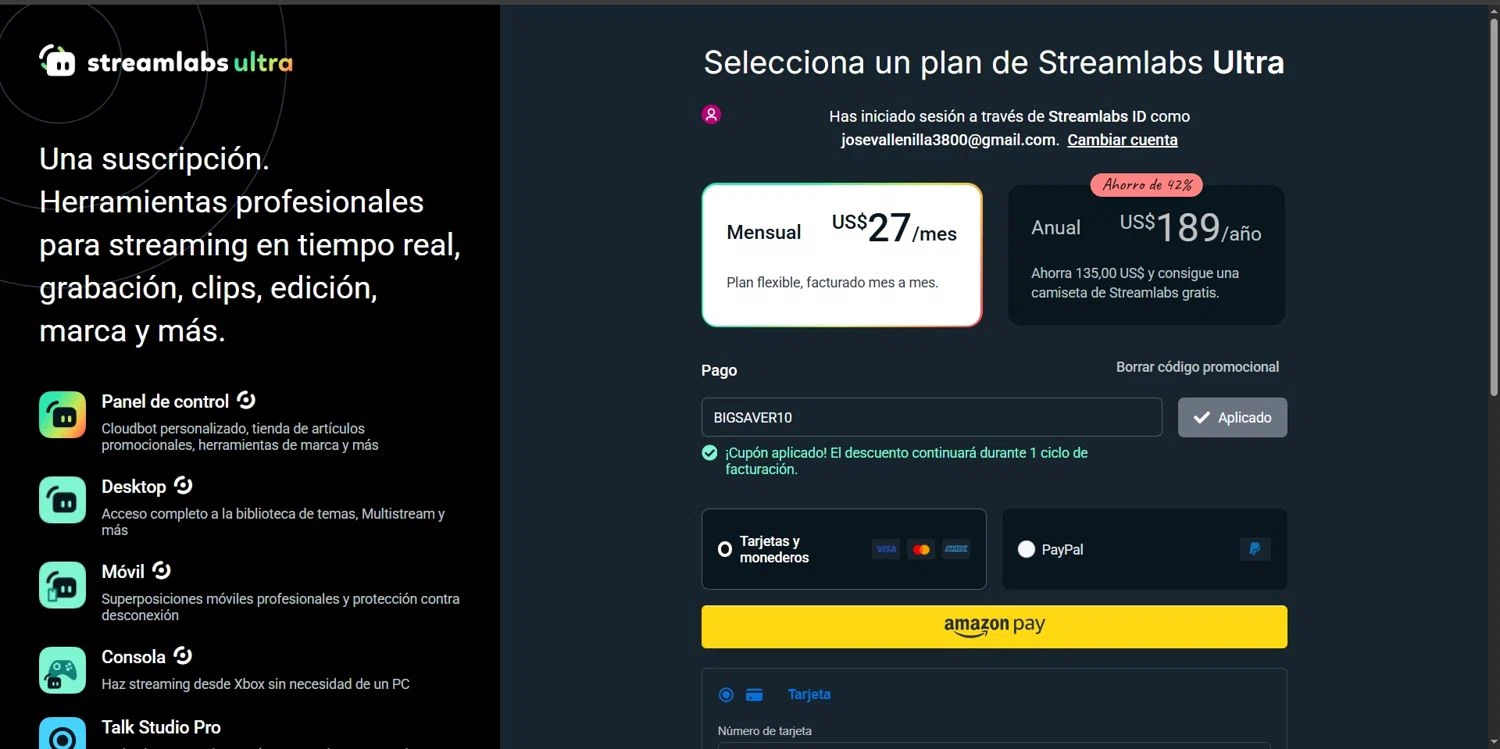 Streamlabs Promo Codes - $10 Off (2 Verified) Oct 2025